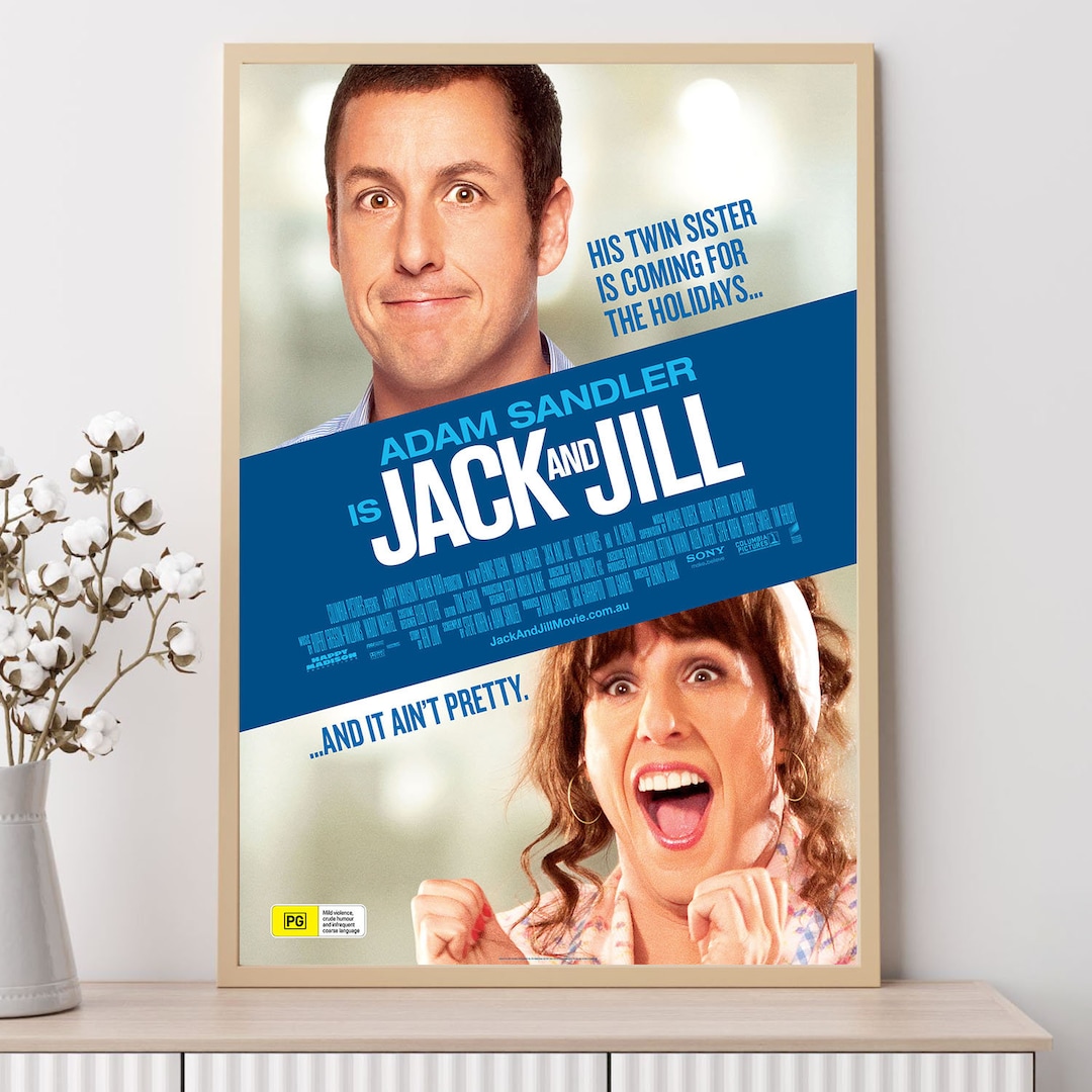 Jack and Jill--movie Poster, Art Prints, Home Decor,wall Art,canvas ...