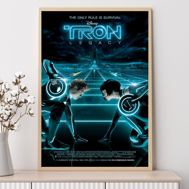 Tron Movie Poster - Etsy