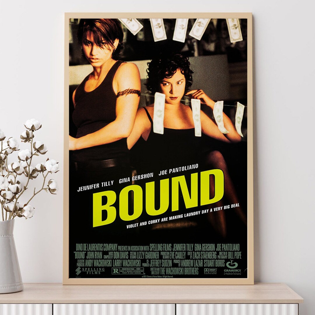 Bound 1996 Movie Poster Art Prints Home Decorwall Artcanvas