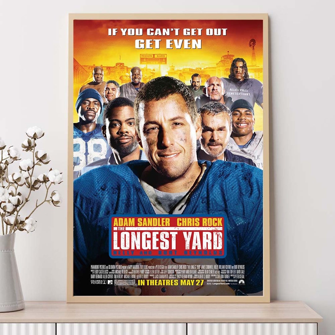Longest Yard--movie Poster, Art Prints, Home Decor,wall Art,canvas ...