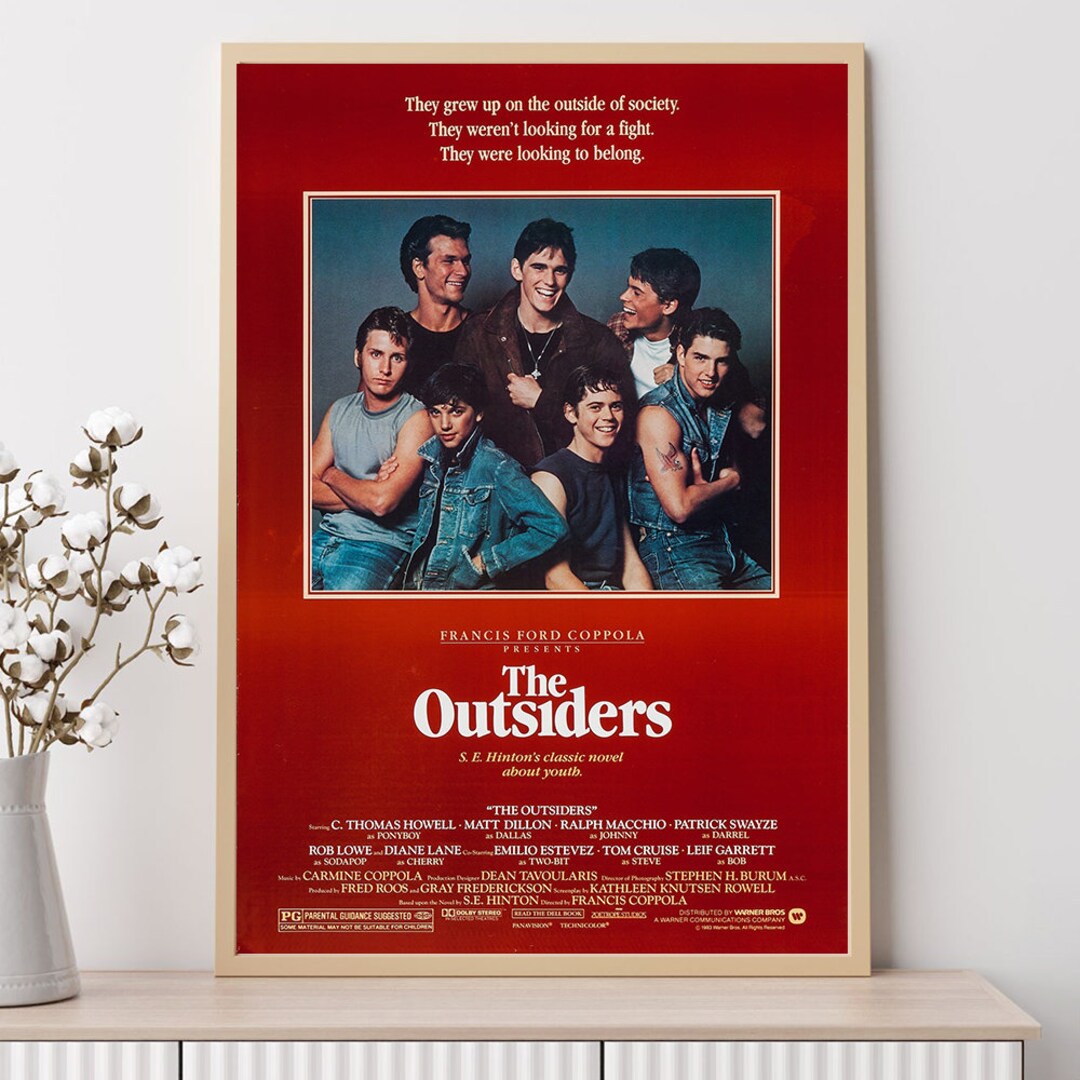 The Outsiders (1983)--movie Poster, Art Prints, Home Decor,wall Art ...