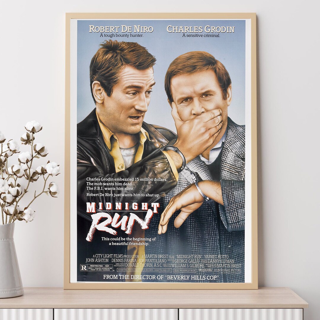 Midnight Run--movie Poster, Art Prints, Home Decor,wall Art,canvas ...