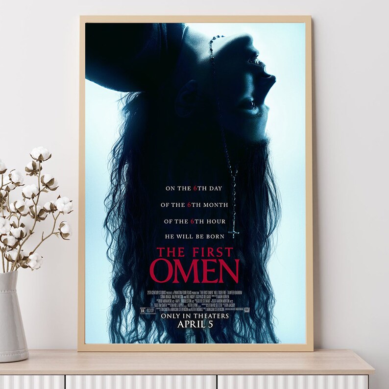 El primer presagio 2024: póster de película, impresiones artísticas ...