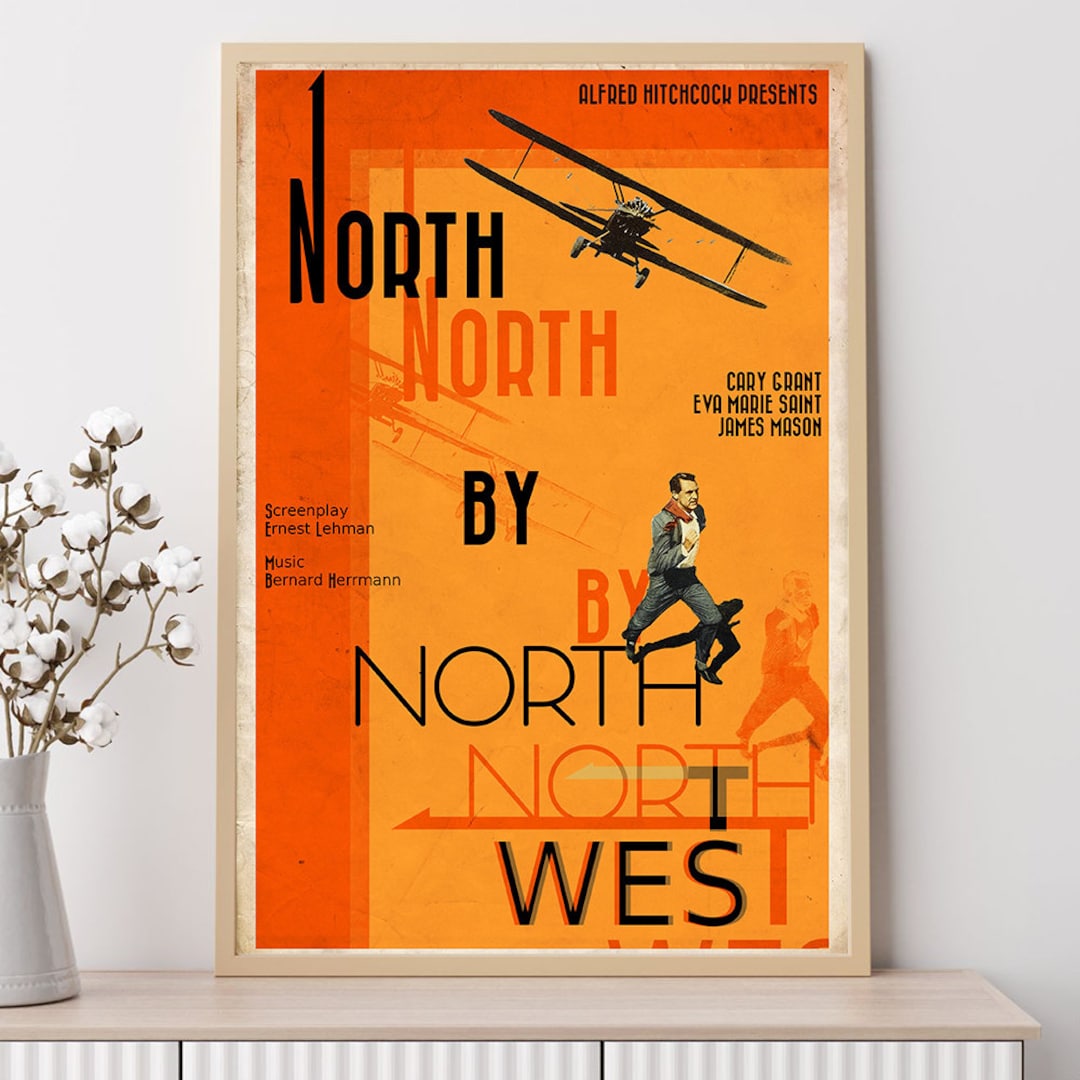 North by Northwest--movie Poster, Art Prints, Home Decor,wall Art ...