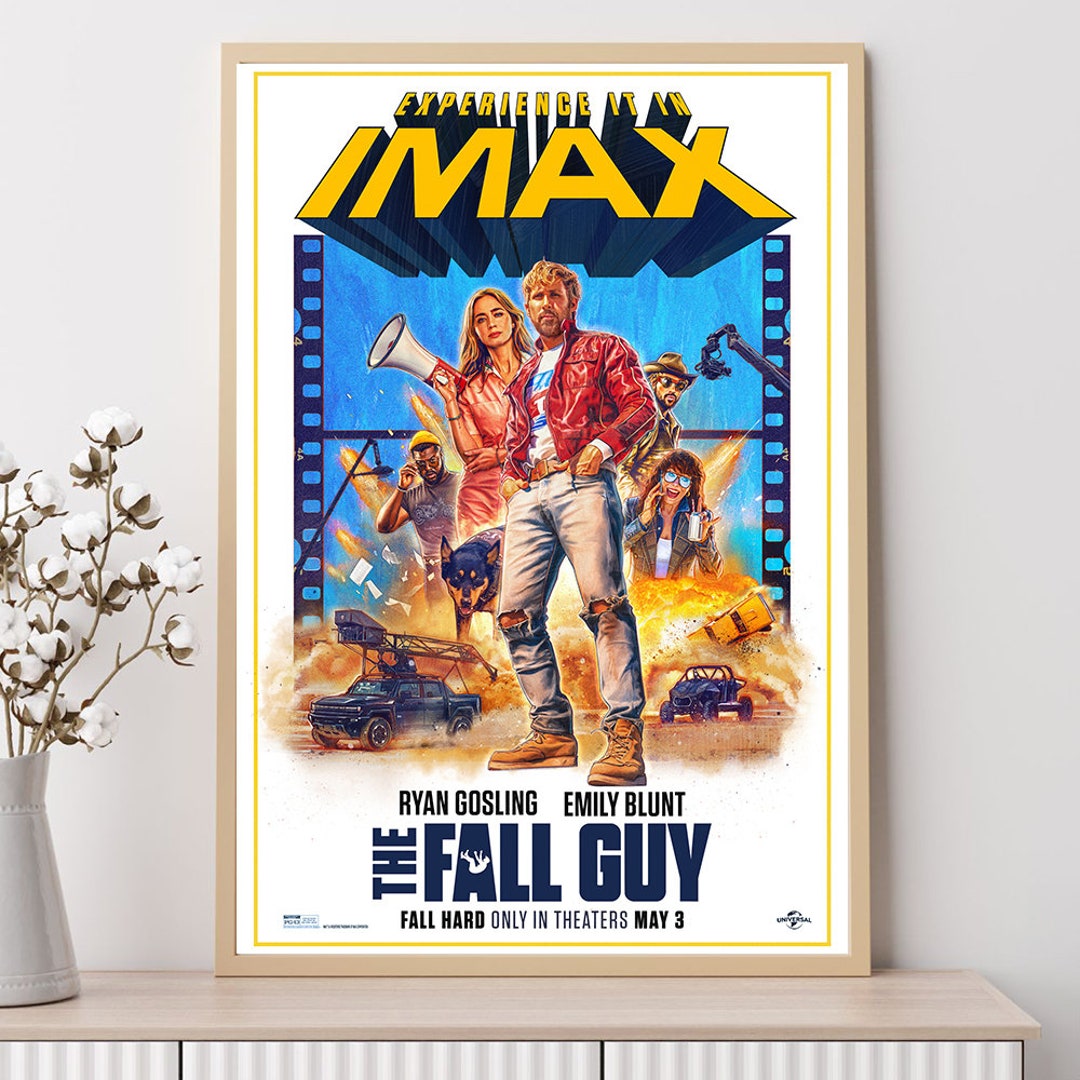 The Fall Guy (2024)--movie Poster, Art Prints, Home Decor,wall Art ...