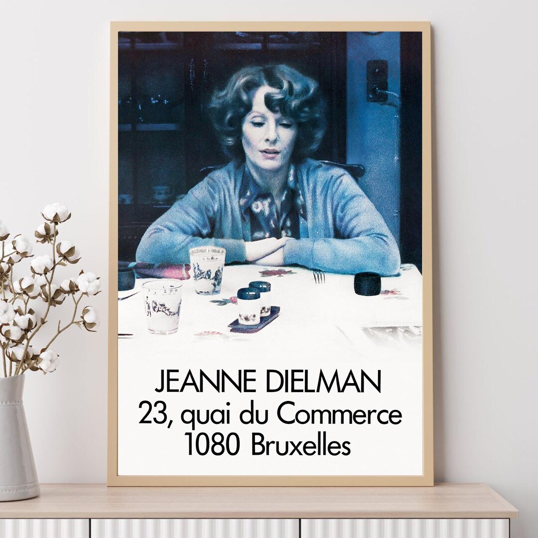 Jeanne Dielman--movie Poster, Art Prints, Home Decor,wall Art,canvas ...