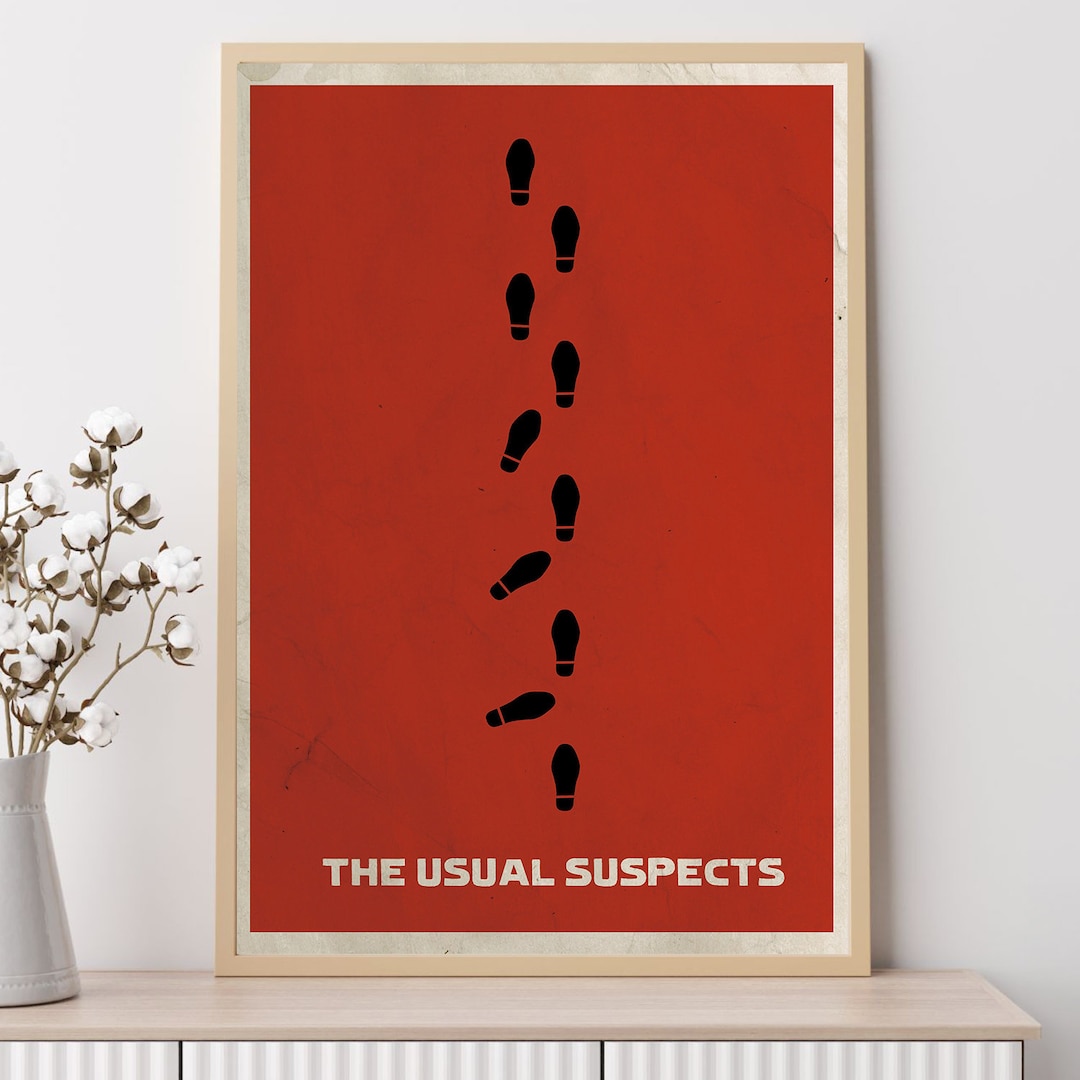 The Usual Suspects (1995)--movie Poster, Art Prints, Home Decor,wall ...