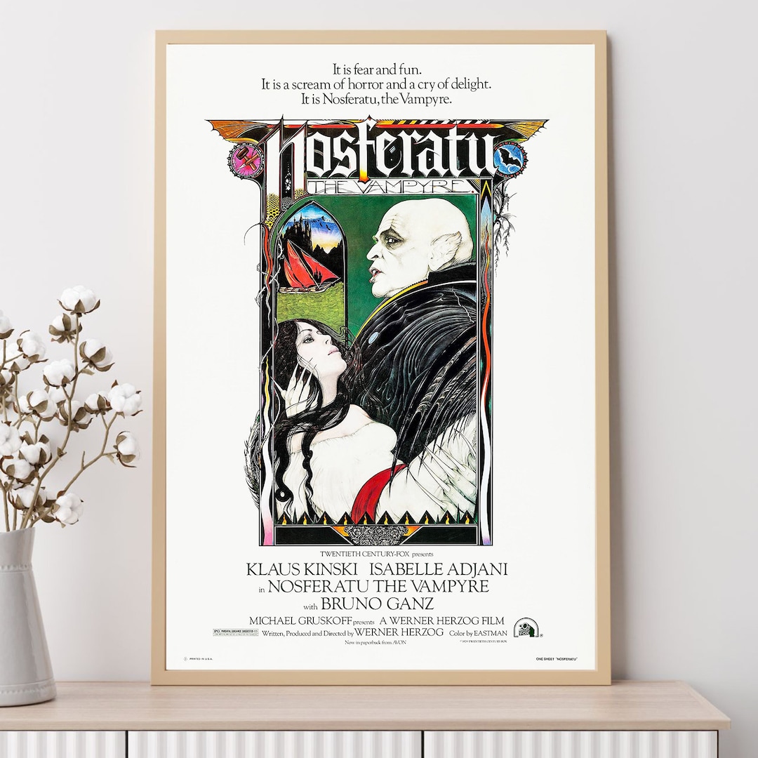 Nosferatu the Vampyre--movie Poster, Art Prints, Home Decor,wall Art ...