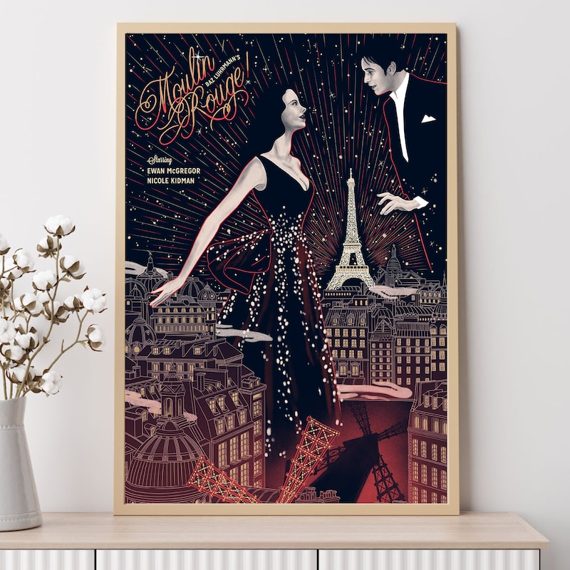 Moulin Rouge Art - Etsy UK