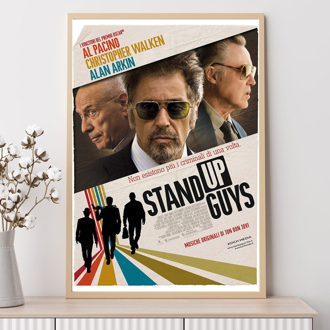 Stand up Guys 2012movie Poster, Art Prints, Home Decor,wall Art,canvas ...