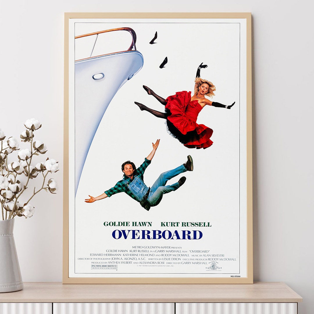 Overboard (1987)--movie Poster, Art Prints, Home Decor,wall Art,canvas ...