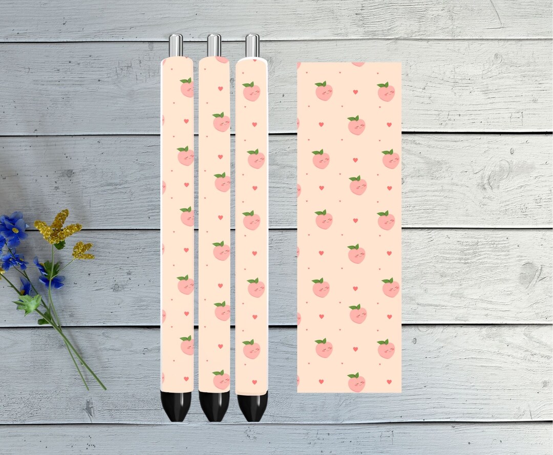 Peach Pen Wrap PNG Only - Etsy