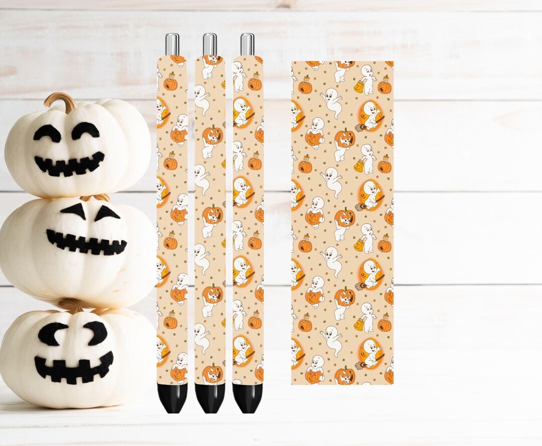 Halloween Casper Ghost Wrap PNG Only - Etsy