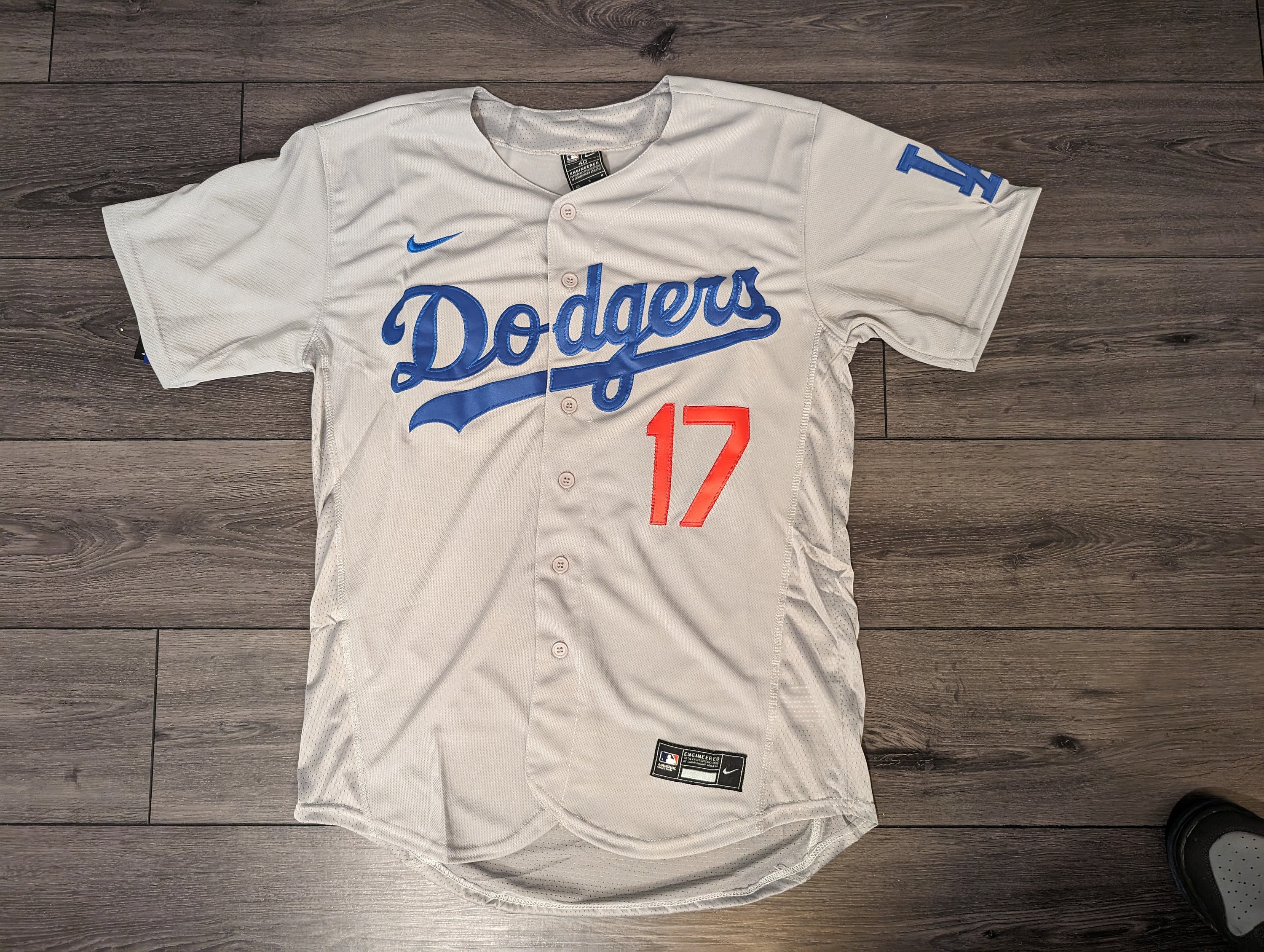 Shohei Ohtani 17 Los Angeles Dodgers 2024 Grey Gray Jersey - Etsy