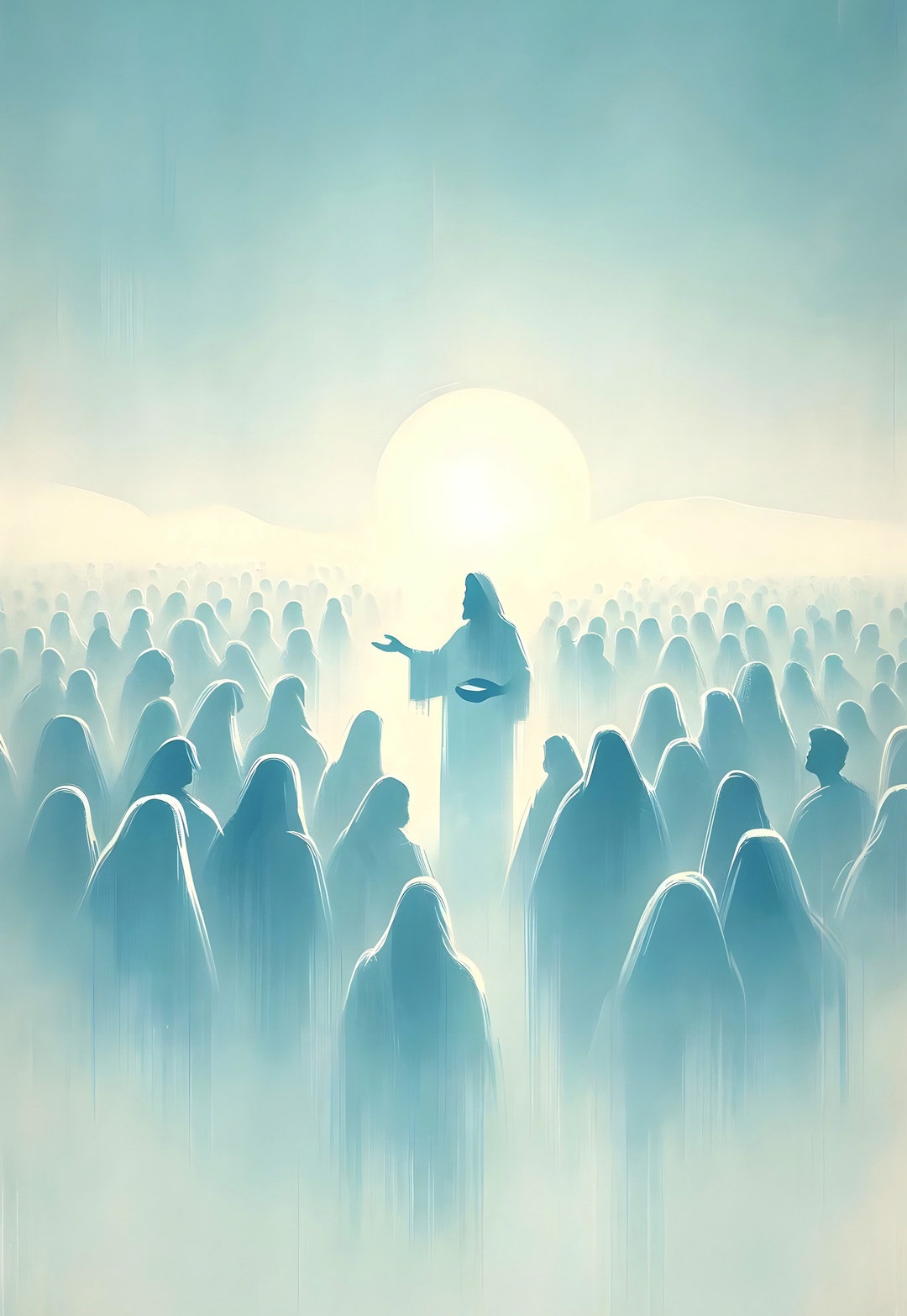 Divine Dawn of Providence, DIGITAL DOWNLOAD, Jesus Fed the 5000 ...