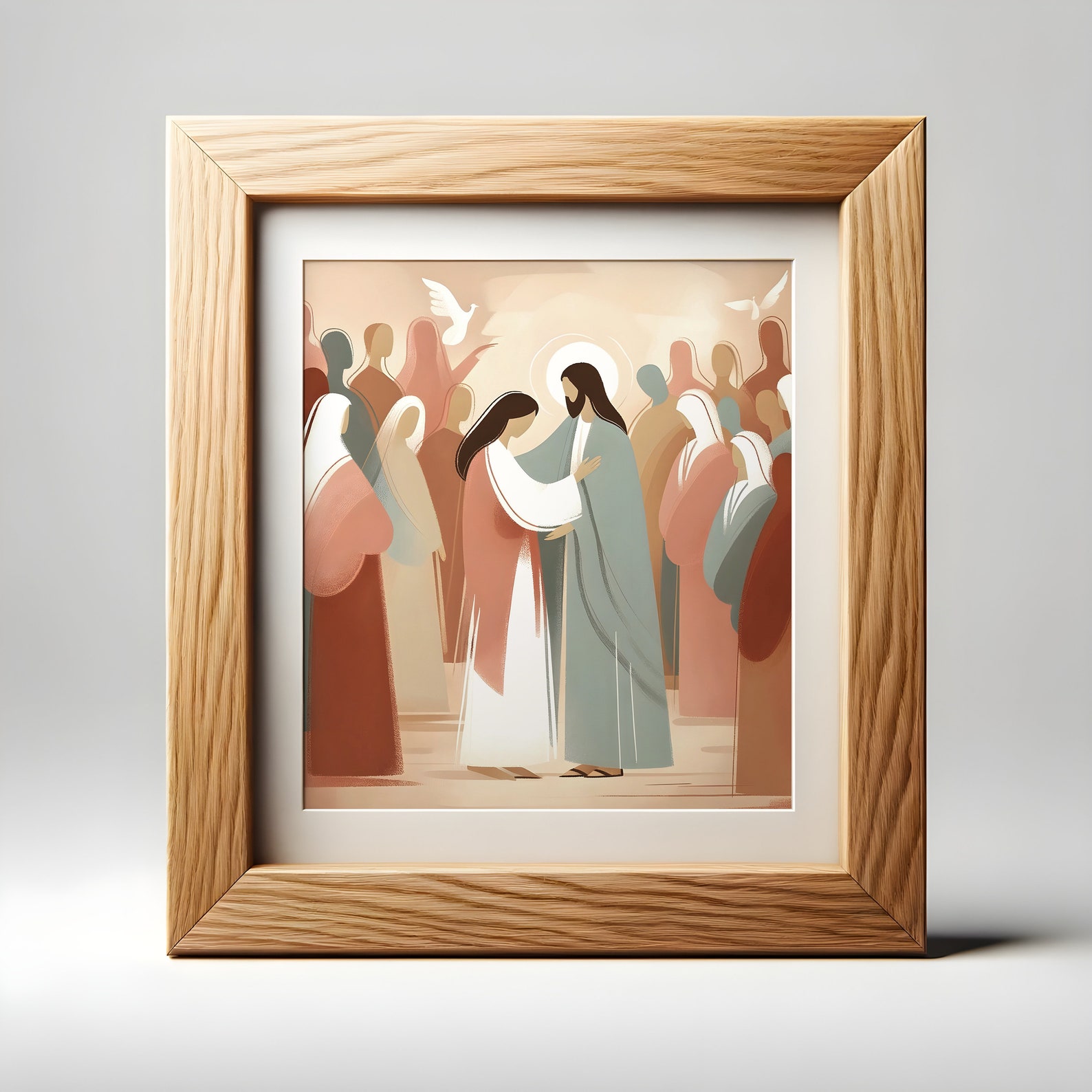 Healing Grace, Luke 8:43-48 DIGITAL DOWNLOAD, Digital Printable Art ...