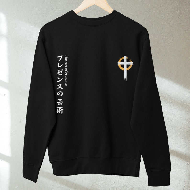 Sinners Fallen Angel Organic Raglan Sweatshirt Kanji Print Future Theme ...