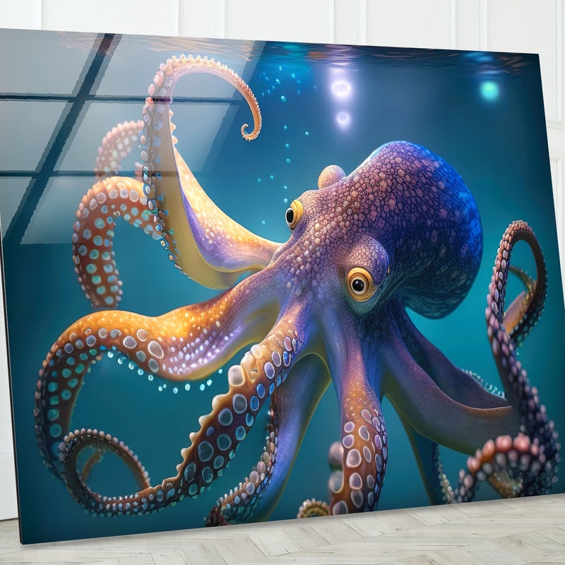 Octopus Wall Art - Etsy