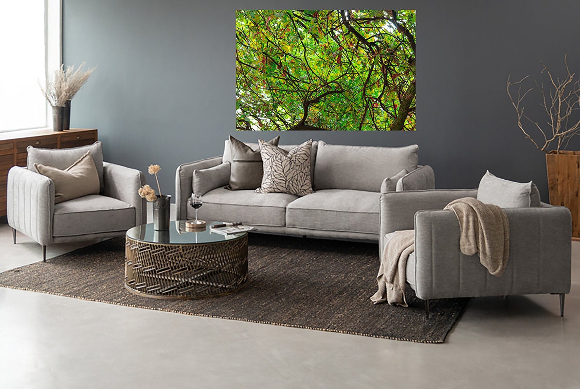 Floral Tree Canopy for Digital Prints Floral Tree Canopy Wall Art Home ...