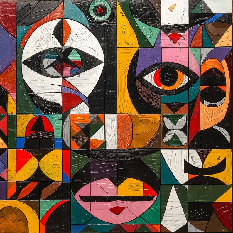 African Wall Art, Tribal Wall Decor, African Digital Print, Nigerian ...