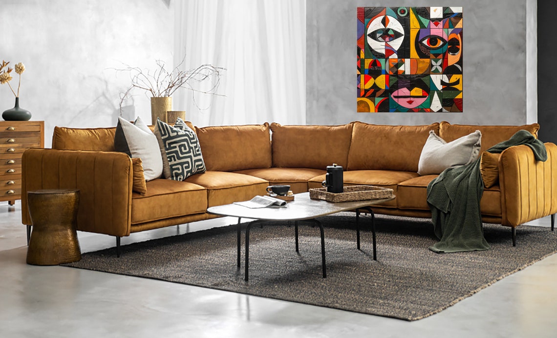 African Wall Art, Tribal Wall Decor, African Digital Print, Nigerian ...