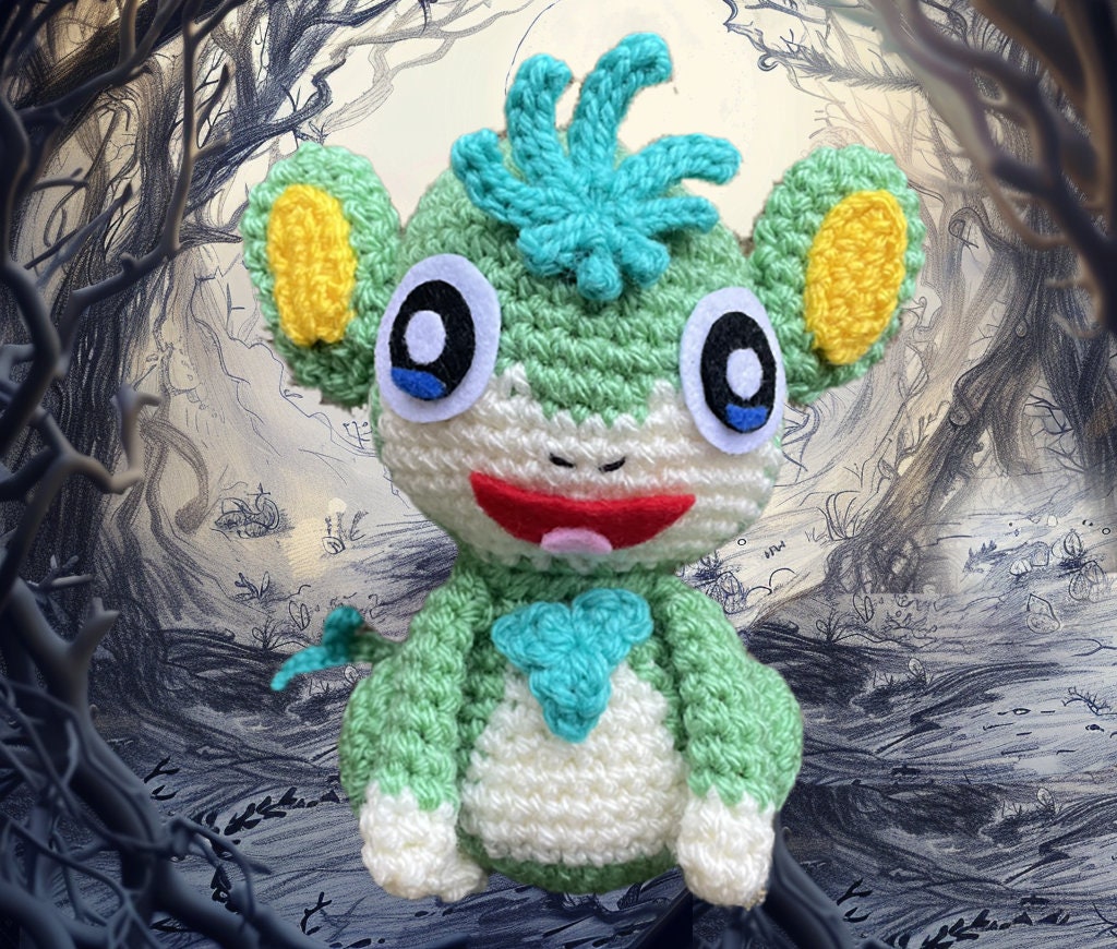 Crochet Pattern, Palworld Tanzee PDF Crochet Pattern in English ...