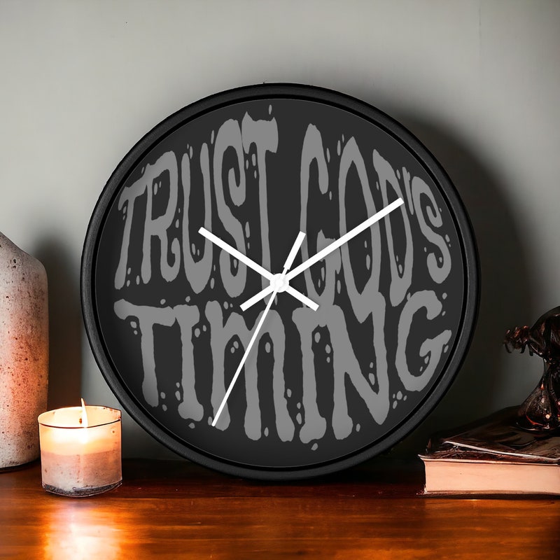 Bible Scripture Clock - Etsy