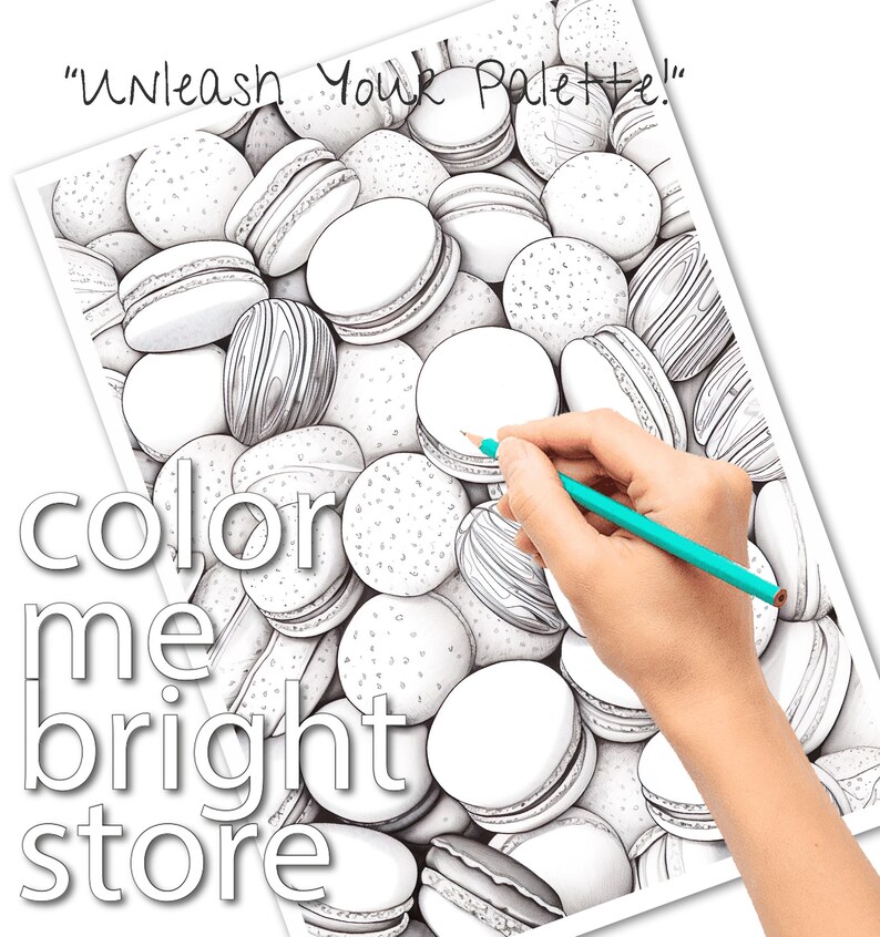 Coloring Page Printable Delicious Delights Coloring Pages Instant ...