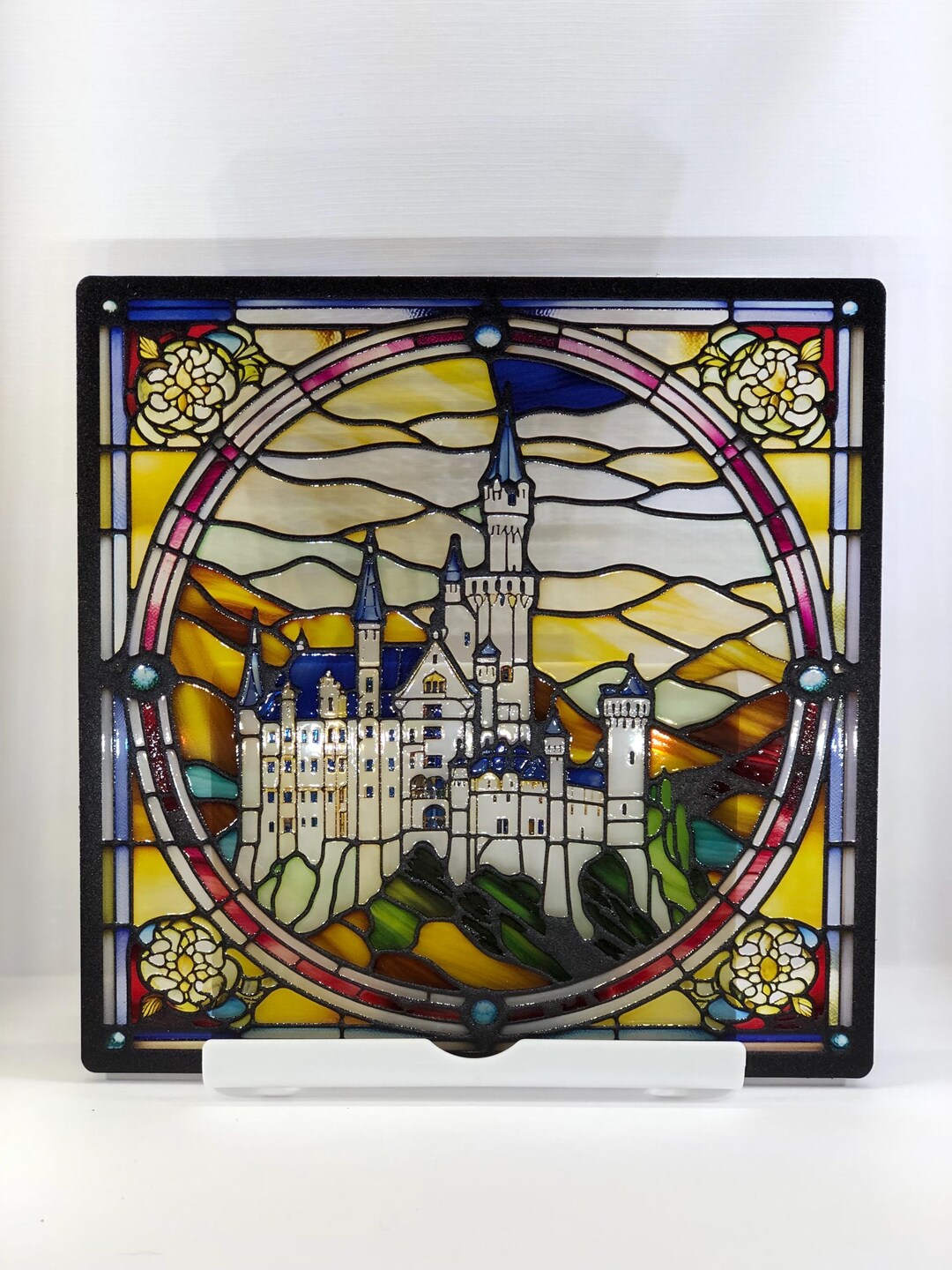 Stained Glass Window Neuschwanstein Castle - Etsy