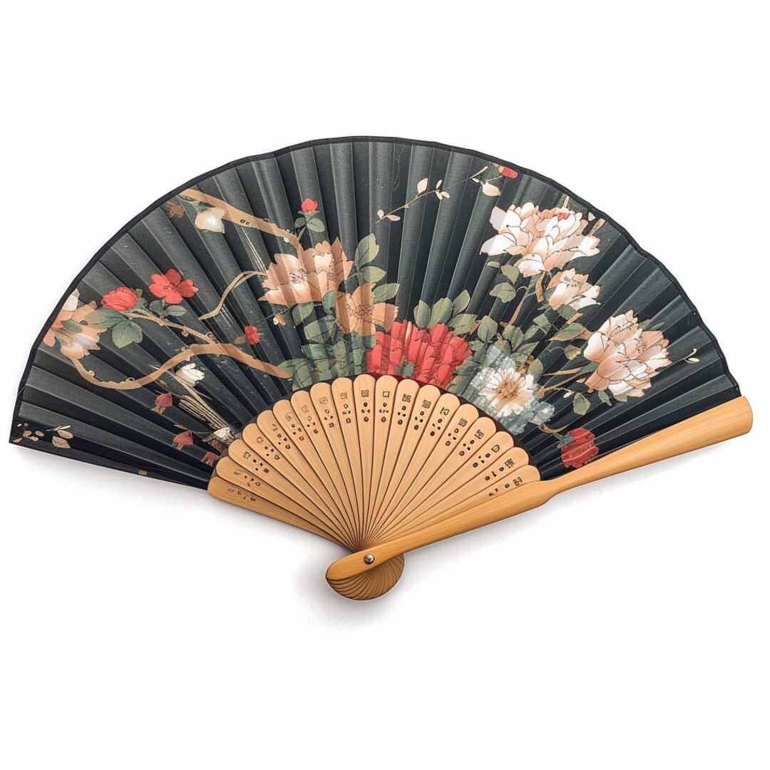 Retro Inspired Handcrafted Fan - Etsy