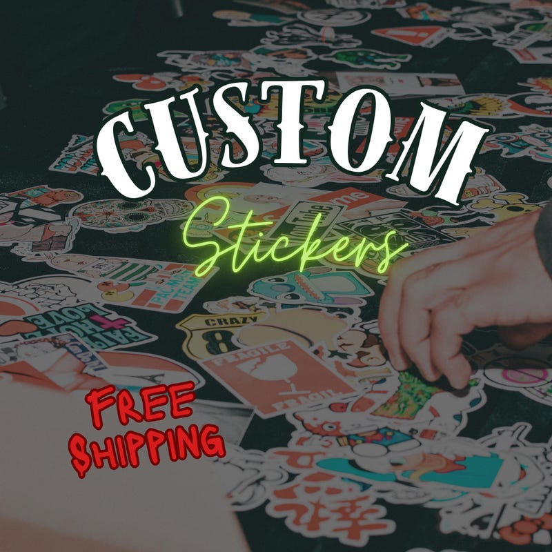 Custom Stickers - Etsy