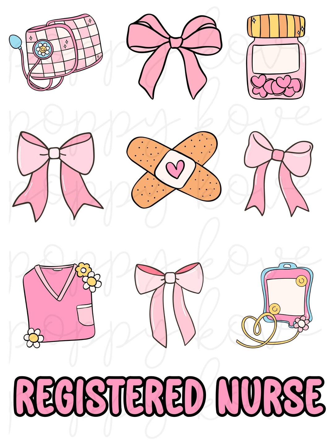 RN Graphics, Registered Nurse PNG, Sublimation, T-shirt Art - Etsy