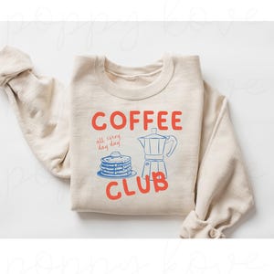Coffee Club Graphics, Coffee Designs, Coffee Drinker Sublimations ...