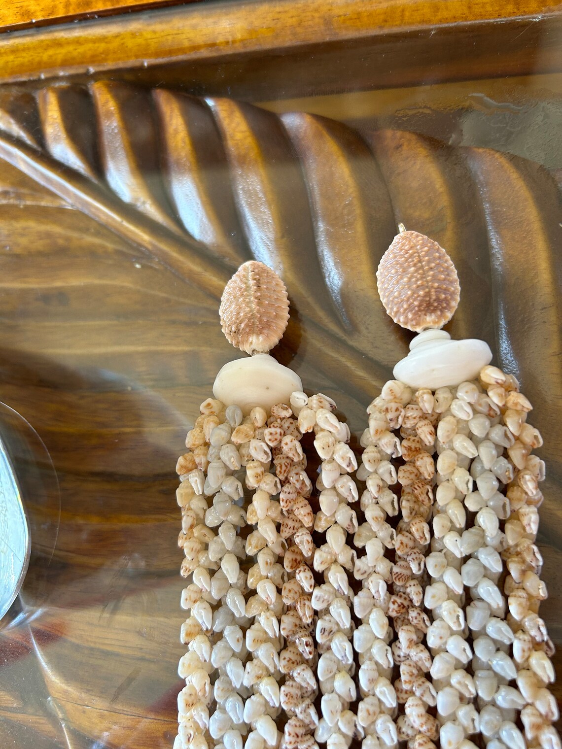 100% Genuine Ni'ihau Shell Lei Jewelry, 5-strand Pikake Lei, Graduated ...