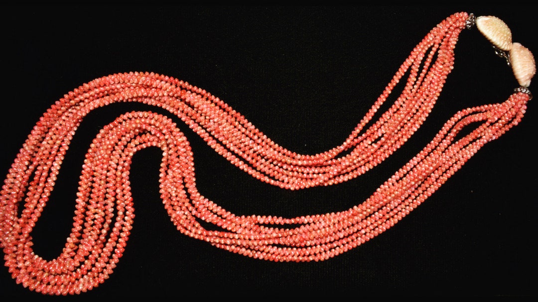 100% Genuine Ni'ihau Shell Lei Jewelry, Akala (pink) Kahealani 5-strand ...