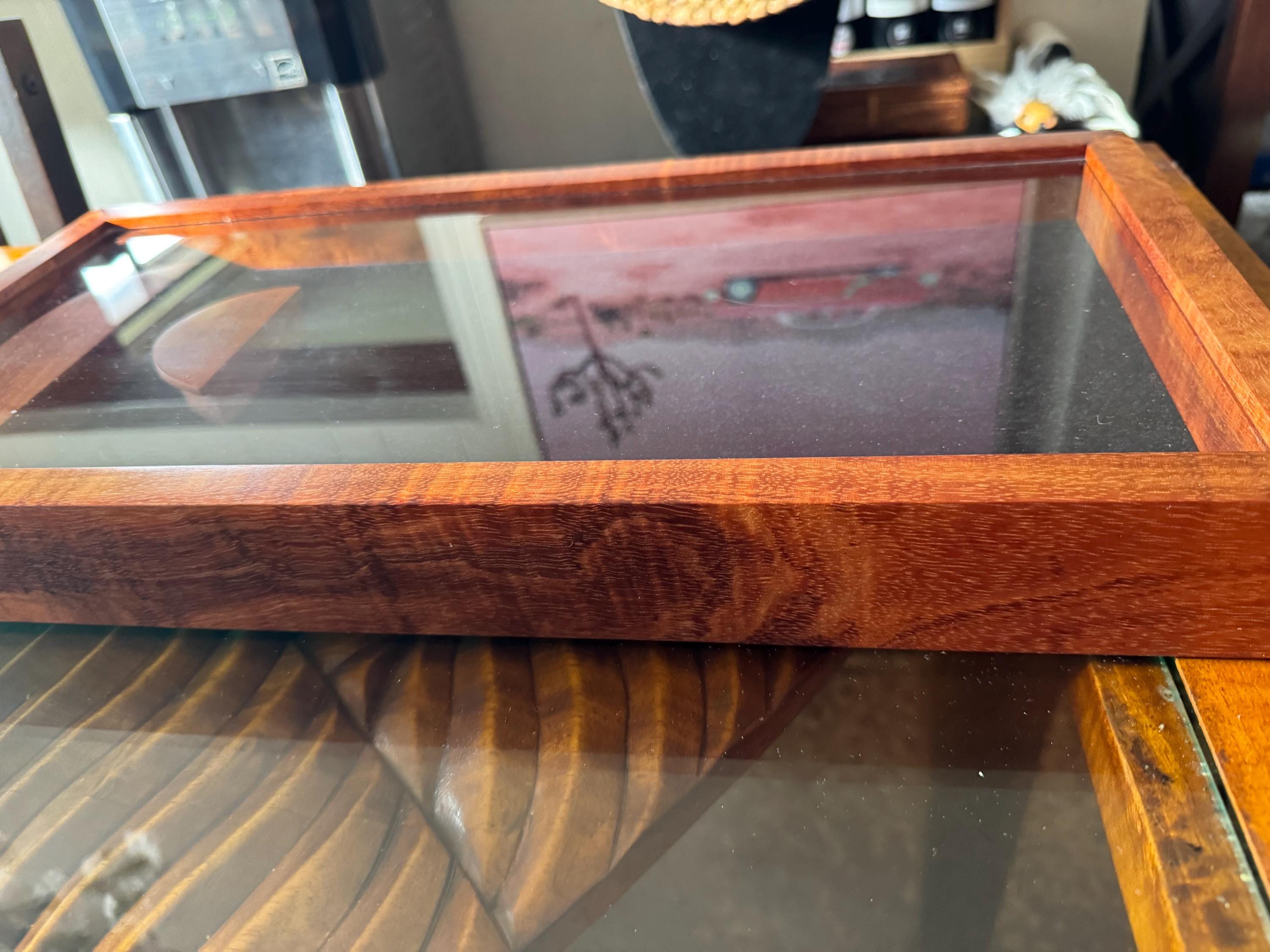 Hawaiian Koa Display Shadow Box. 10-20-2 Display Your Beautiful Ni’ihau ...
