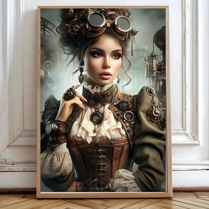 Steampunk Wall Art - Etsy