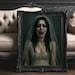 Crying Vampire Bride Poster: Gothic Vampire Wall Art, Dark Fantasy ...