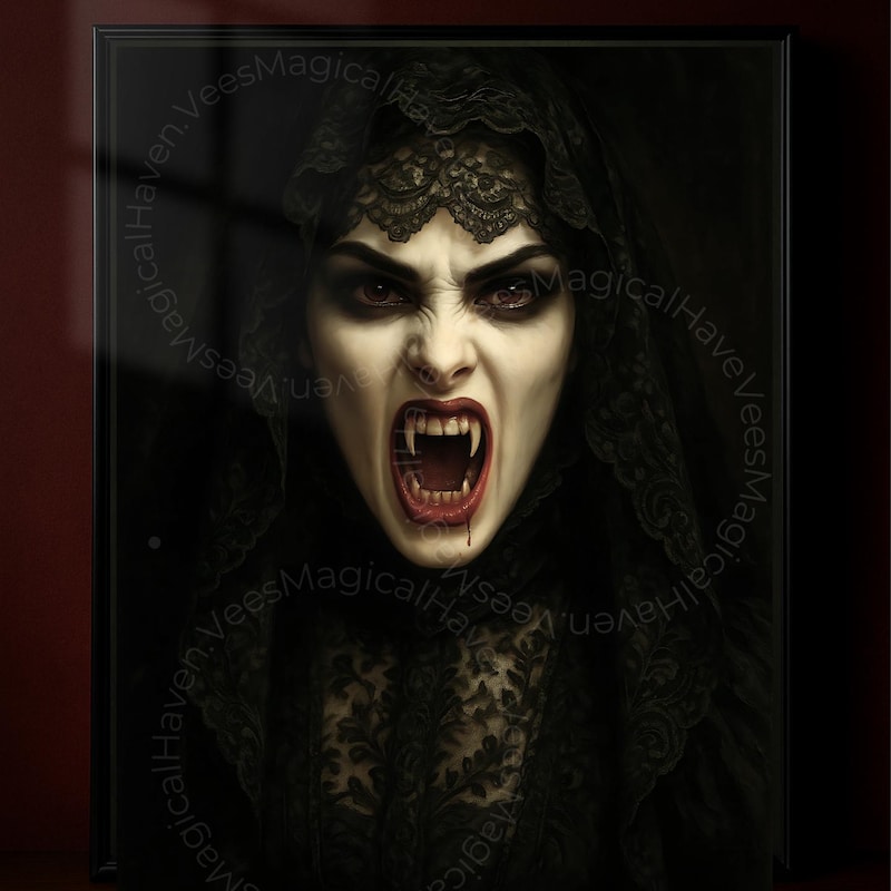 Vampire Art - Etsy UK