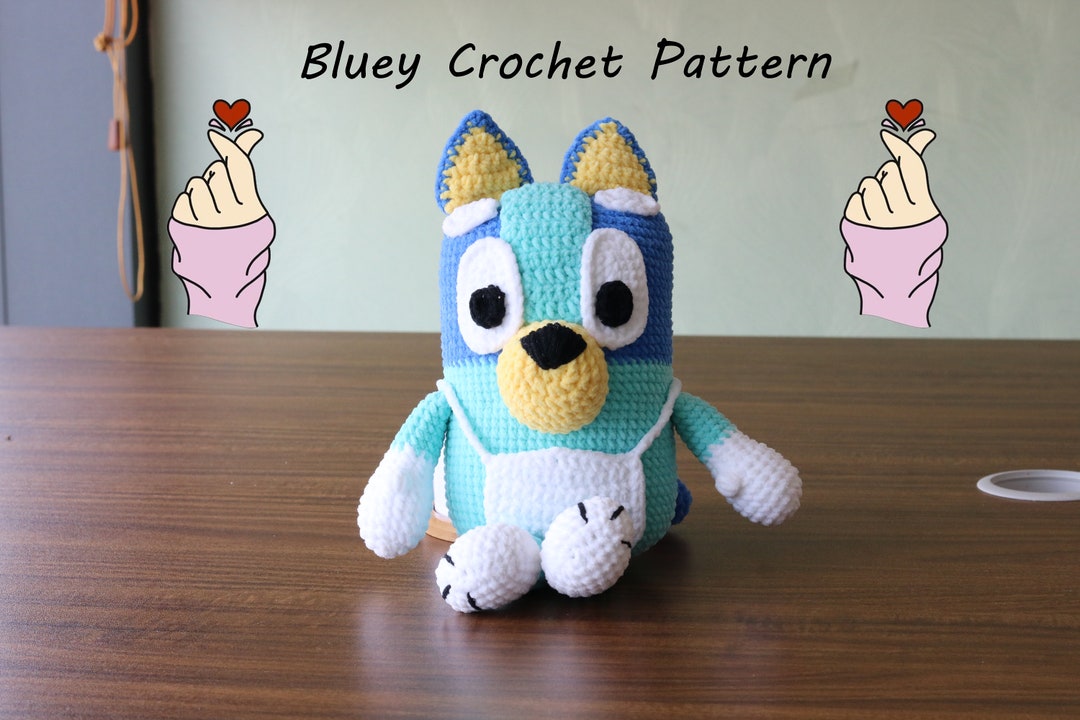 Bluey Crochet Pattern, Bluey Crochet, Bluey Amigurumi, PDF Pattern ...