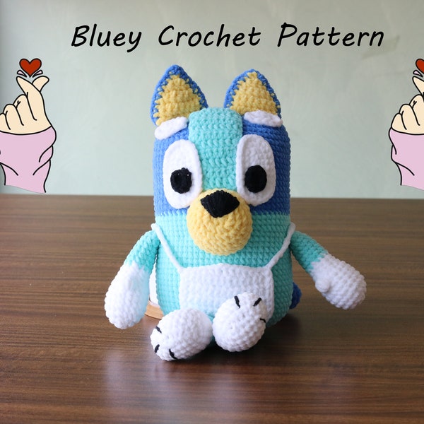 Bluey Crochet Pattern - Etsy