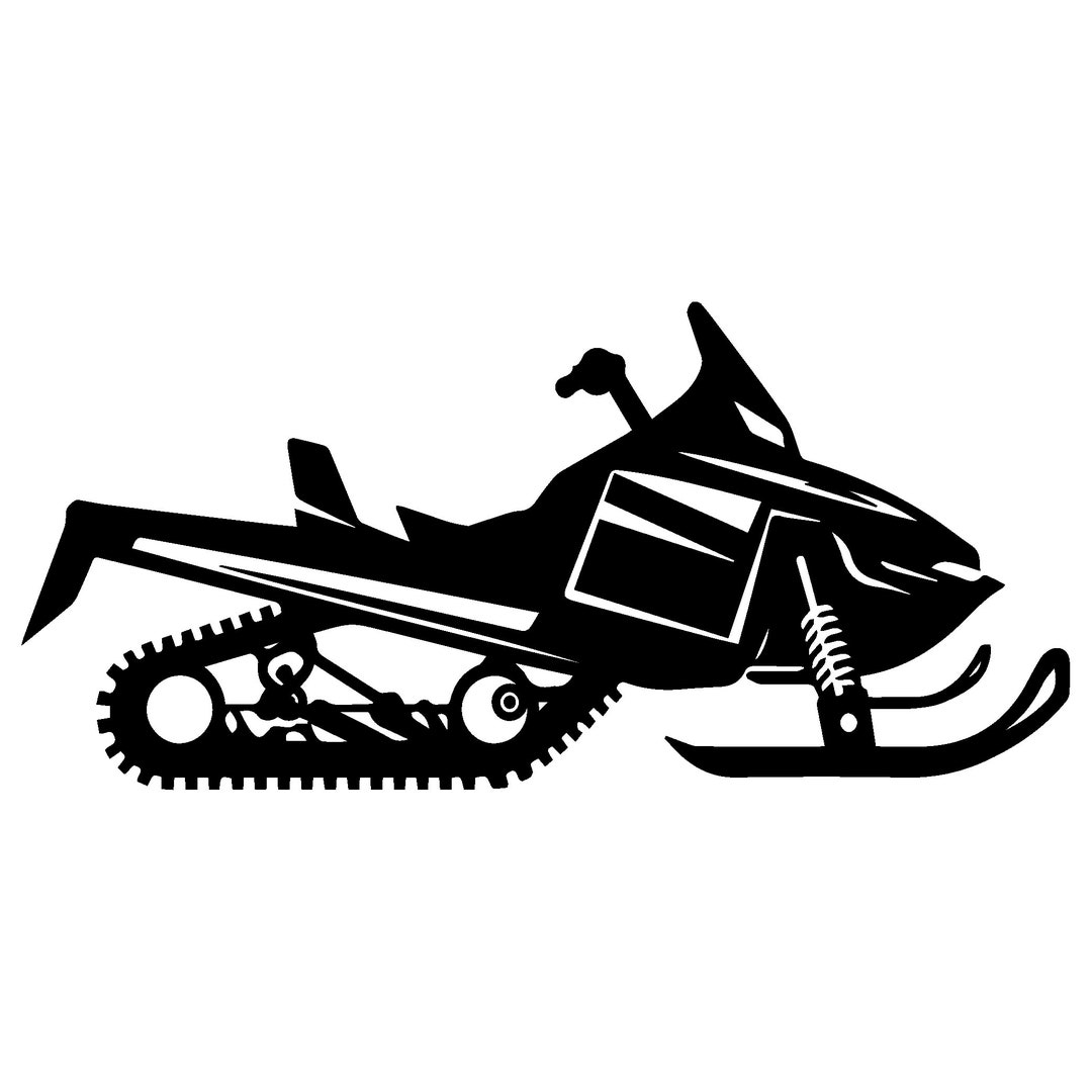 Snowmobile SVG, Single Handed Snow Mobile , Instant Digital Download - Etsy