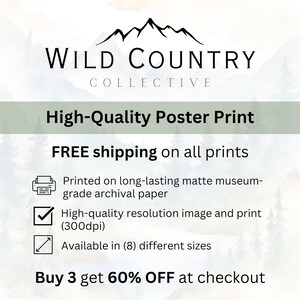 Watercolor Huckleberry Branch Poster Print, Huckleberry Print, Montana ...