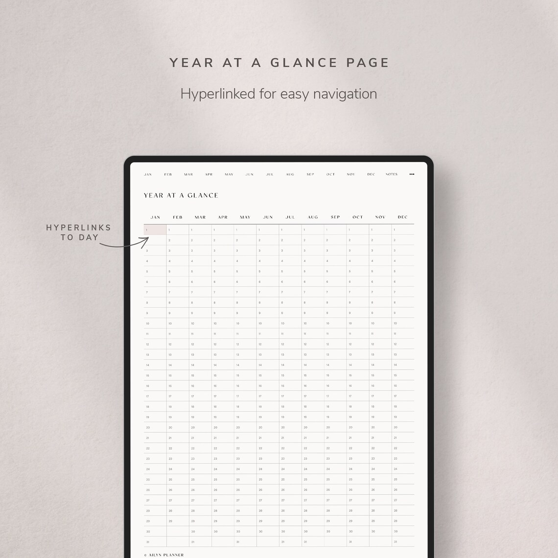 Daily to Do List Goodnotes, Digital Planner Template, Daily Checklist ...