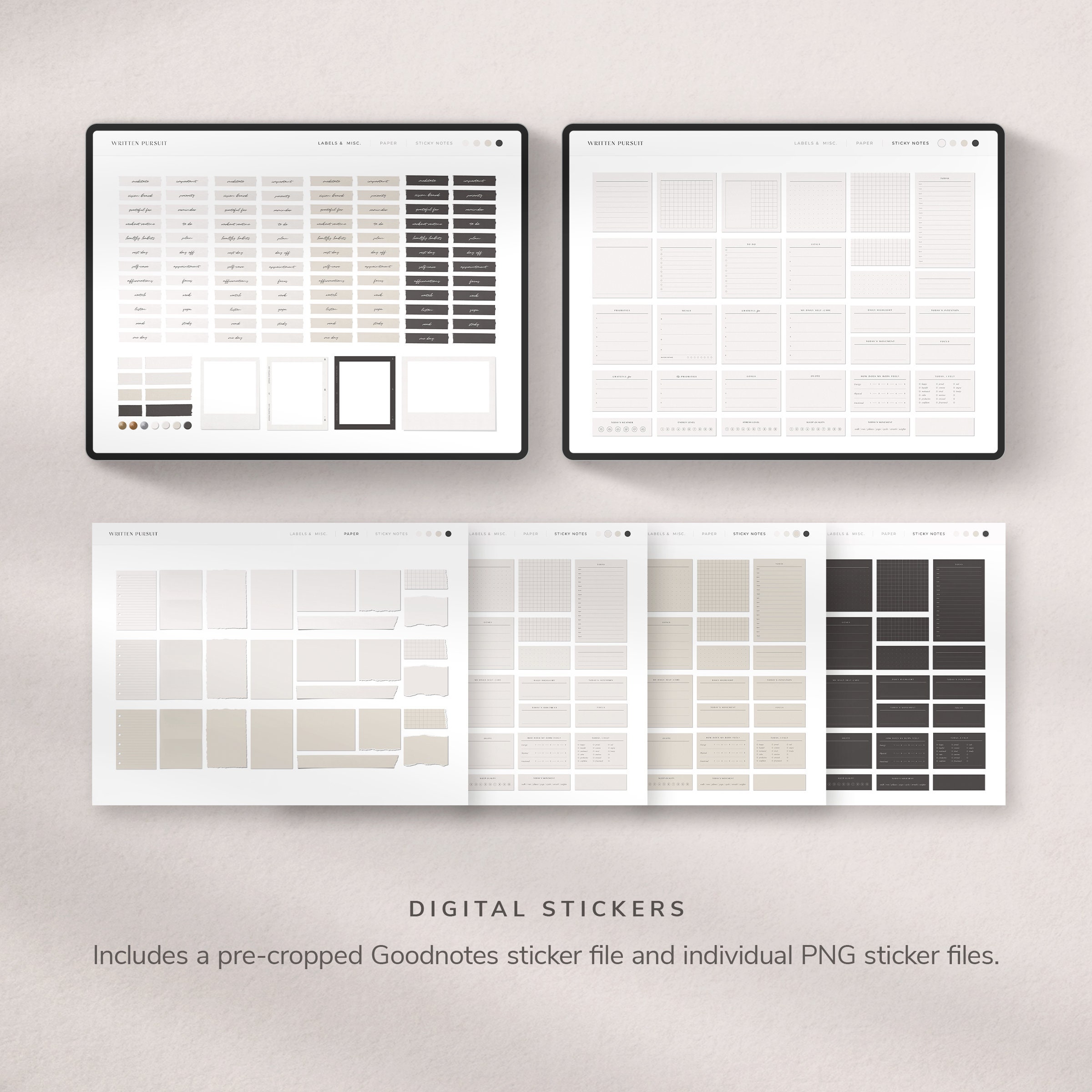 Daily to Do List Goodnotes, Digital Planner Template, Daily Checklist ...