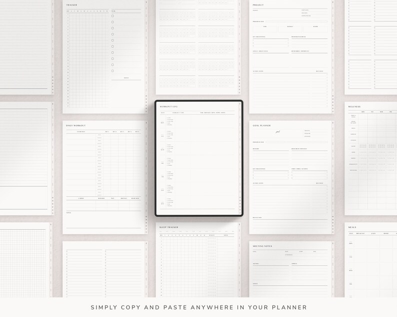 Digital Planner 2024 Goodnotes Planner for Ipad, Tablet Monthly, Weekly ...