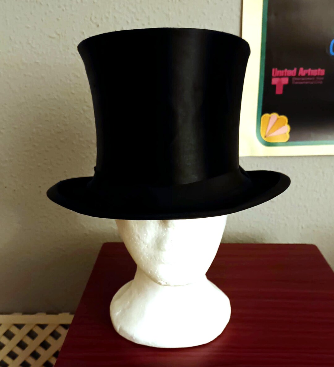 Top Hat, Folding Germany 1900, Opera Chapeau Claque Silk, Luxury ...