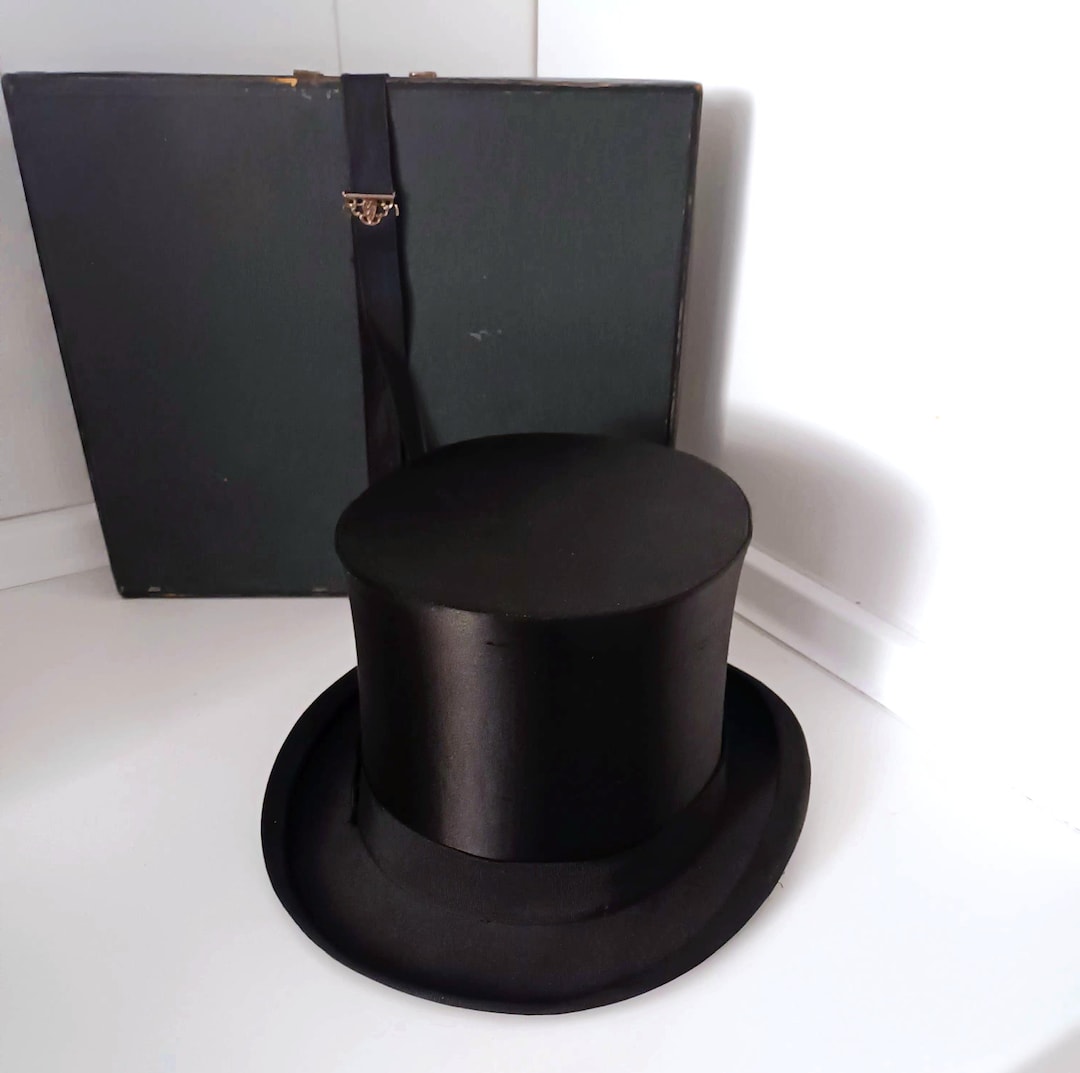 Top Hat Opera Silk, Folding Collapsible From Germany 1920 Luxury ...