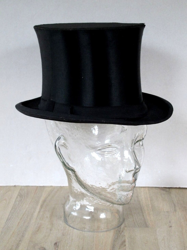Top Hat, Folding Germany 1930, Opera Chapeau Claque Silk, Luxury ...