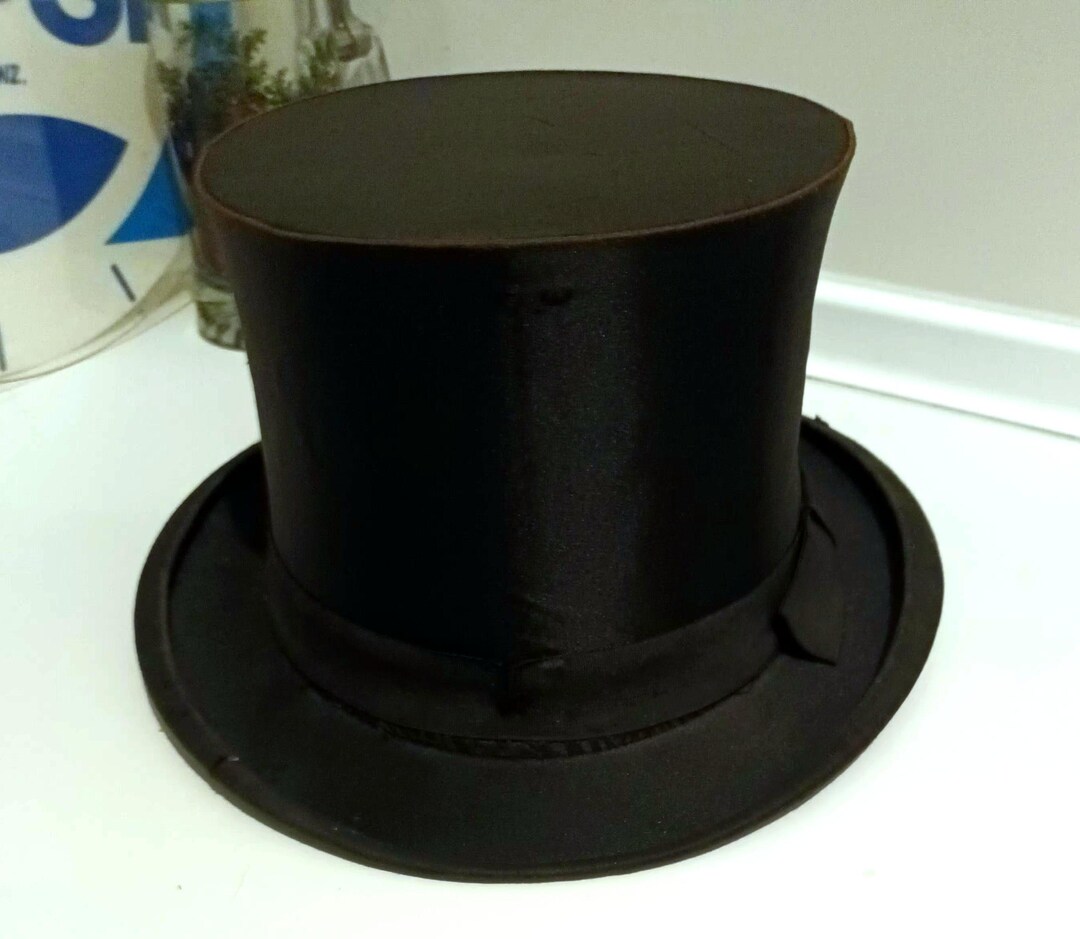Top Hat, Folding Silk, Opera Hat Vintage Luxury Quality A. Casse Premio ...